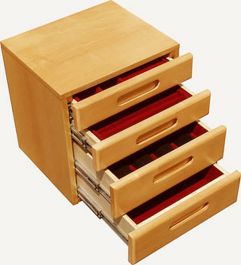 AMSEC 4 Drawer Safe Jewelry Cabinet